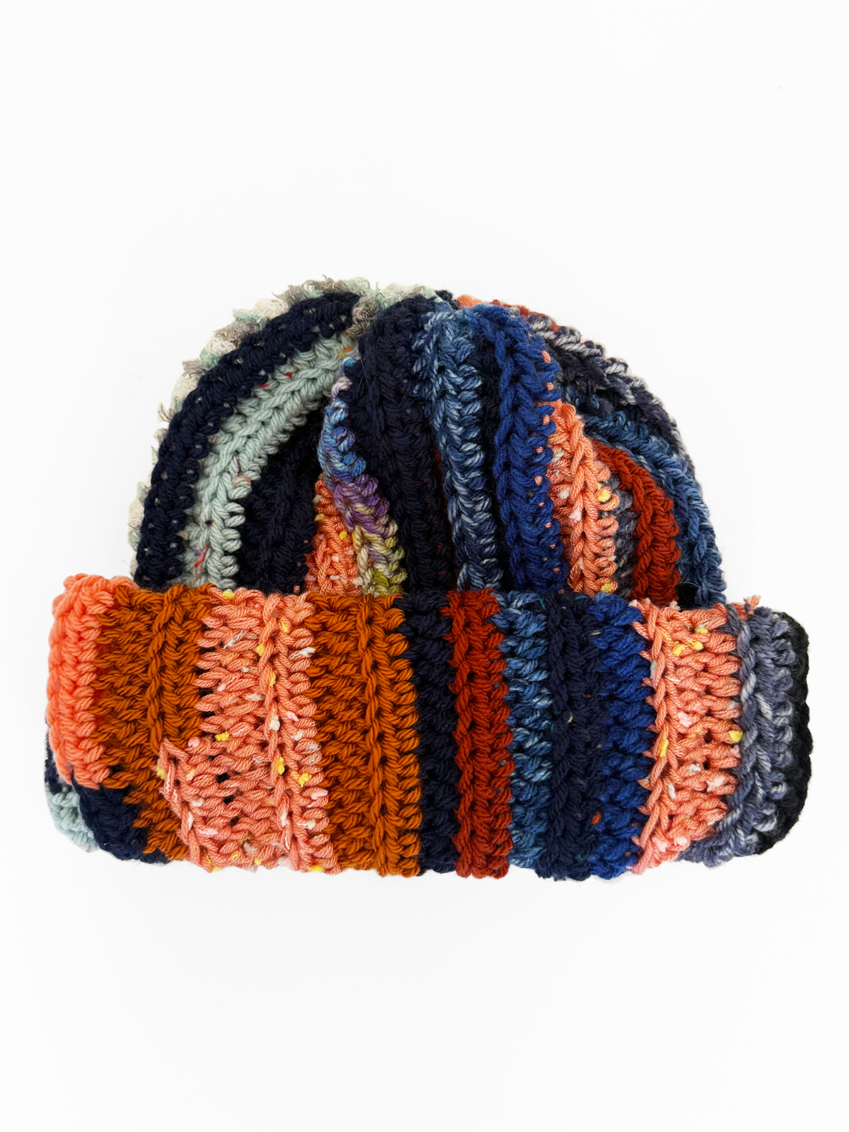 CROCHET SCRAPPPPPPPPPP 1 OF 1 BEANIE – KYC Vintage
